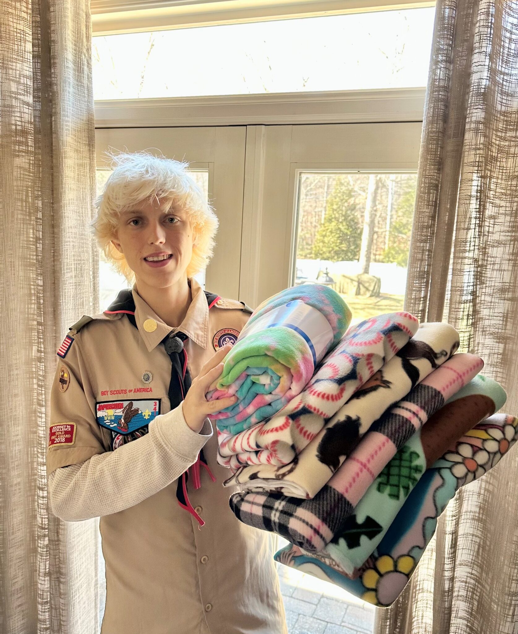 Jackson Scout launches Eagle project to help child patients at ...