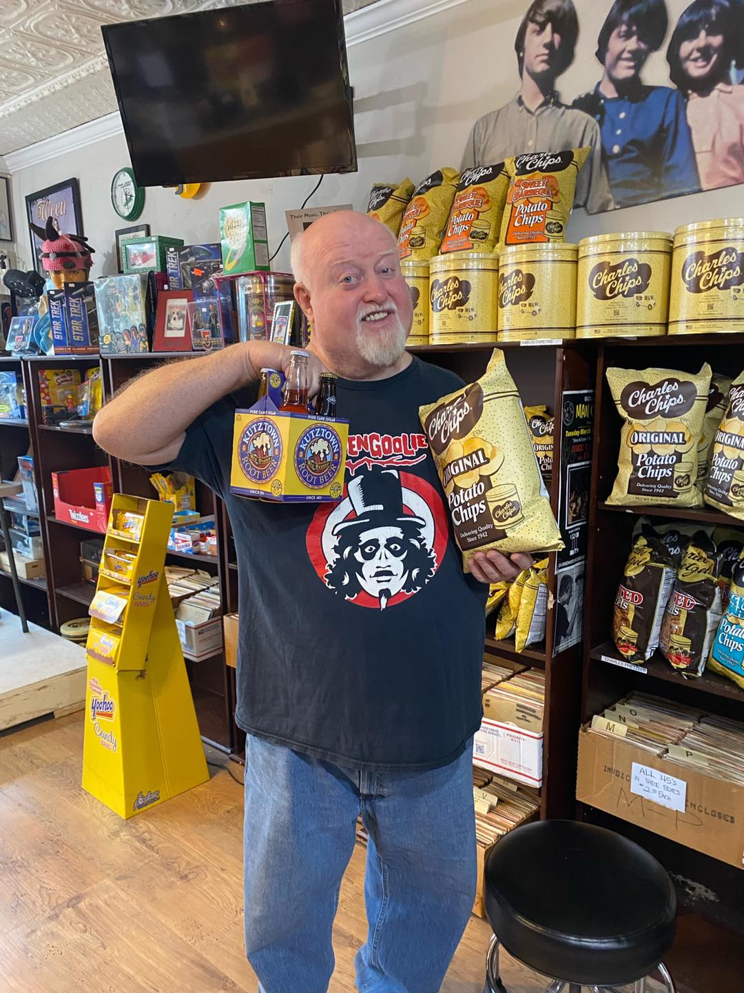 New Jersey's Charles Chips nostalgia staying alive at local record shop