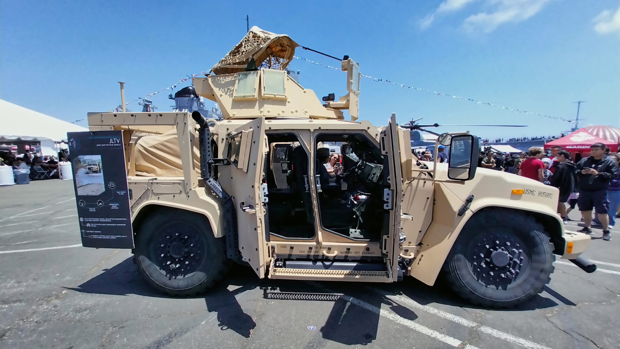 Army tactical vehicle rear-ends semi on I-95, causing traffic delays ...