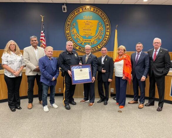 Chief LoSacco and East Brunswick Police Department earn reaccreditation