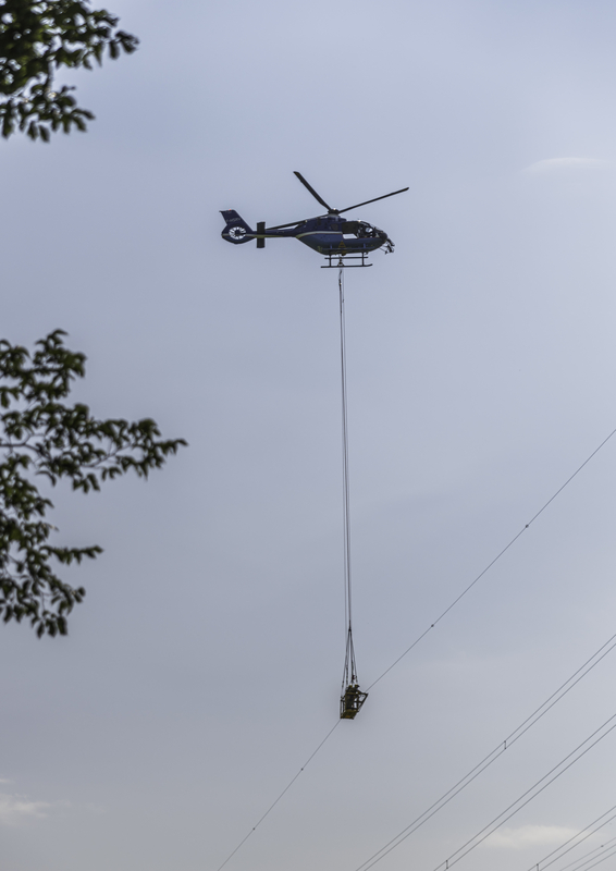 Helicopter crews to conduct powerline work across Jackson Township ...