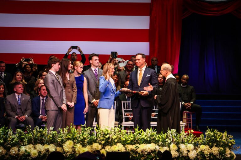 Virginia born Mikie Sherrill sworn in as New Jersey’s first elected ...