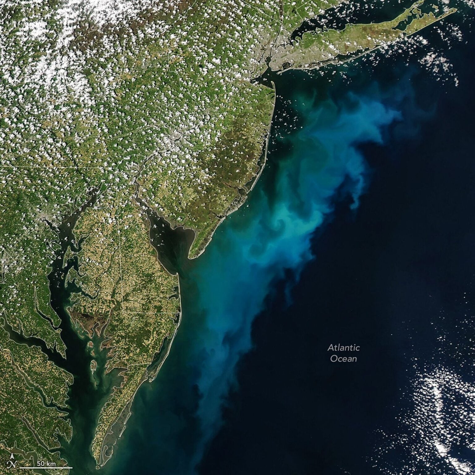 Atlantic Ocean Turns Caribbean Blue Off New York to Maryland as Massive ...